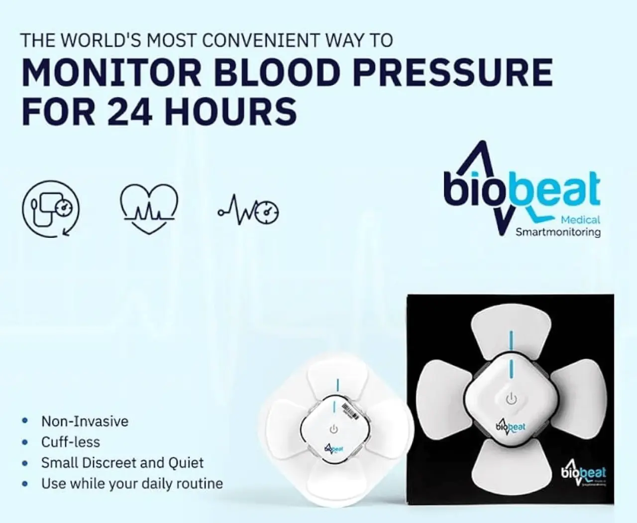 Biobeat Blood Pressure Monitor | Instalab